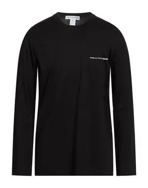Comme Des Garçons T-shirt Size Cotton - Black