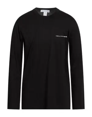 Comme Des Garçons T-shirt Size Cotton - Black