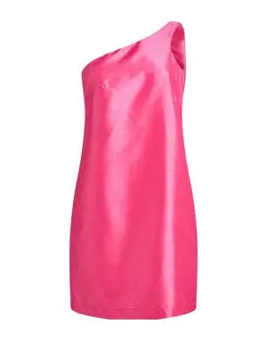 COMPAGNIA ITALIANA One-shoulder Mini Dress In Polyester
