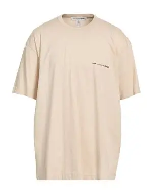 Comme Des Garçons T-shirt Sky Size Cotton - Beige