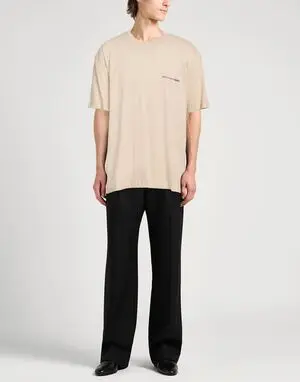 Comme Des Garçons T-shirt Sky Size Cotton - Beige