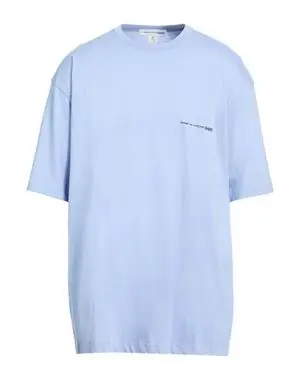 Comme Des Garçons T-shirt Sky Size Cotton - Blue