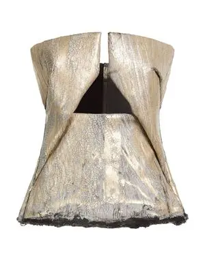 Rick Owens Top Size Cotton, Elastomultiester, Rubber