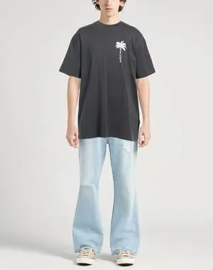 Palm Angels T-shirt Charcoal Size Cotton