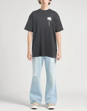 Palm Angels T-shirt Charcoal Size Cotton