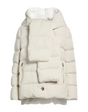 MOORER Puffer Polyamide Elastane Jacket With Detachable Hood And Goose Down Interior