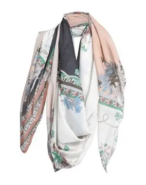 MANILA GRACE Scarf Cotton - White