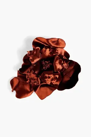 Zimmermann Floralappliquéd Velvet Brooch