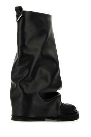 Attico Leather Robin Boots