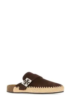 Tory Burch Suede Mellow Slippers
