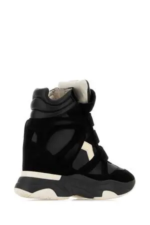 Isabel Marant Étoile Suede And Leather Balskee Sneakers