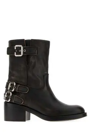 Chloé Leather Dakota Boots