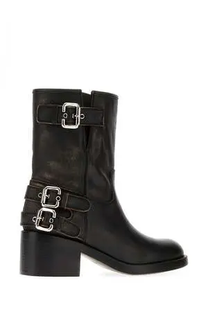 Chloé Leather Dakota Boots