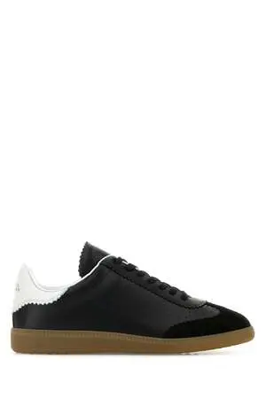 Isabel Marant Étoile Leather Bryce Sneakers - Black