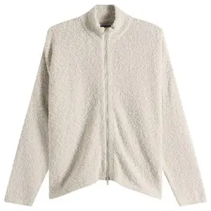 PICANTE Bouclé Funnel Neck Zip-through Knit