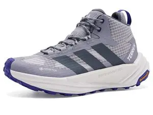 ADIDAS OUTDOOR Terrex Free Hiker 3 Mid Gore-tex Hiking Shoes Shoes Glory Grey/onix/pure Purple - Gray