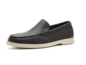 BOSS Sienne Moc Toe Loafer - Brown