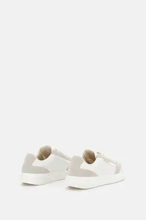 Casablanca Del Mar Leather Sneakers - Bianco