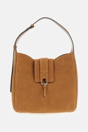 Hogan Vertical Hobo Bag - Brown