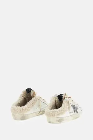 GOLDEN GOOSE Super Star Sabot Shearling Sneakers