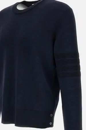 Thom Browne Ottoman Milano Stitch 4-bar Bomber Knit