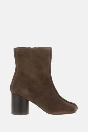 MAISON MARGIELA Anatomic Suede Ankle Boots - Marrone