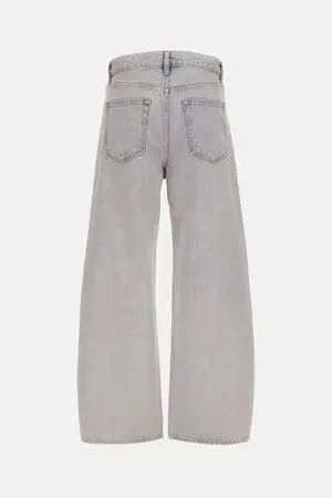 FRAME The Bow Barrel Leg Jeans