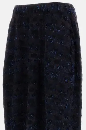 BOBOUTIC Jacquard Knit Midi Skirt