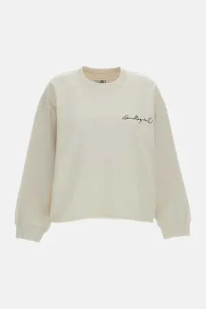 MAISON MARGIELA Crewneck Sweatshirt - White