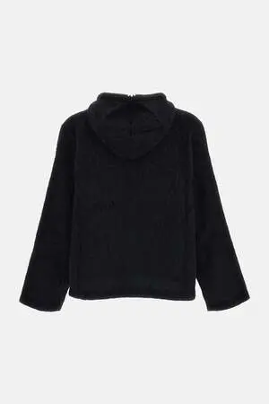 Our Legacy Full-zip Wool Blend Hooded Sweater