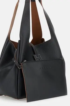 Hogan Leather Tote Bag