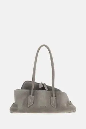 Attico The Attico La Passeggiata Small Top Handle Bag Grigio