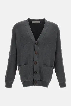 GOLDEN GOOSE CARDIGAN IN MAGLIA Grigio