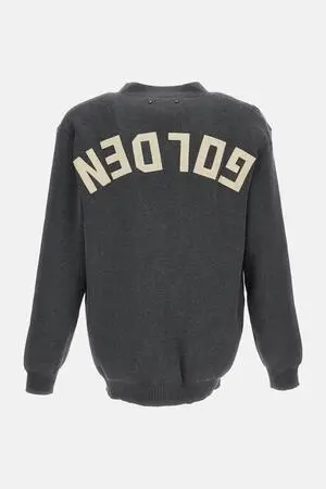 GOLDEN GOOSE Knitted Cardigan - Grigio