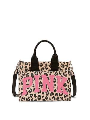 Pink Mini Tote Bag With Detachable Strap - Print