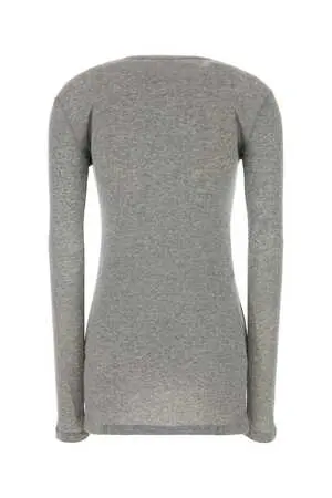Miu Miu Grey Cotton Mini Dress