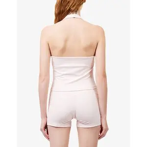 SISTERLY TRIBE Softsculp Halterneck Workout Top