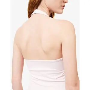 SISTERLY TRIBE Softsculp Halterneck Workout Top
