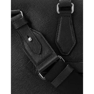 Montblanc Leather Document Case With Logo Embellishment