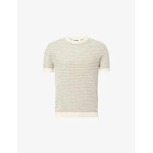 NOBL Emmett Stripe Textured Knit T-shirt
