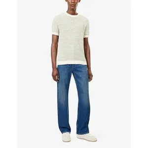 NOBL Emmett Stripe Textured Knit T-shirt