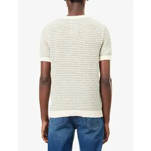 NOBL Emmett Stripe Textured Knit T-shirt