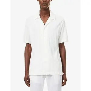 Frescobol Carioca Roberto Terry Cotton-blend Shirt - Cream