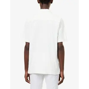 Frescobol Carioca Roberto Terry Cotton-blend Shirt - Cream