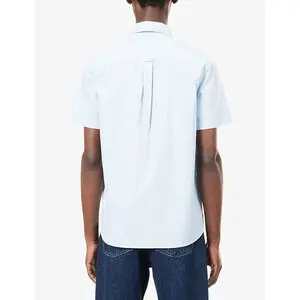 Paige Milford Short-sleeve Cotton Shirt