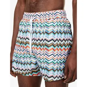 Missoni Zig-zag Print Swim Shorts