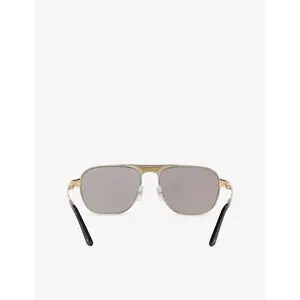 Cartier Pilot Metal Sunglasses