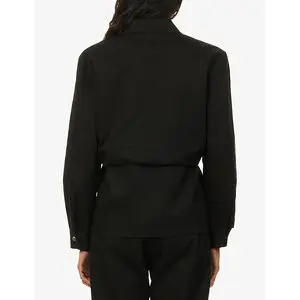 THE DROPPED COLLECTION Drawstring Cotton Jacket