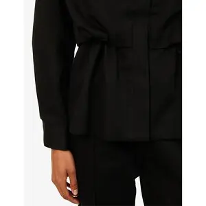 THE DROPPED COLLECTION Drawstring Cotton Jacket
