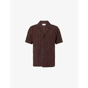 Frescobol Carioca Roberto Terry Cotton-blend Shirt - Cacao